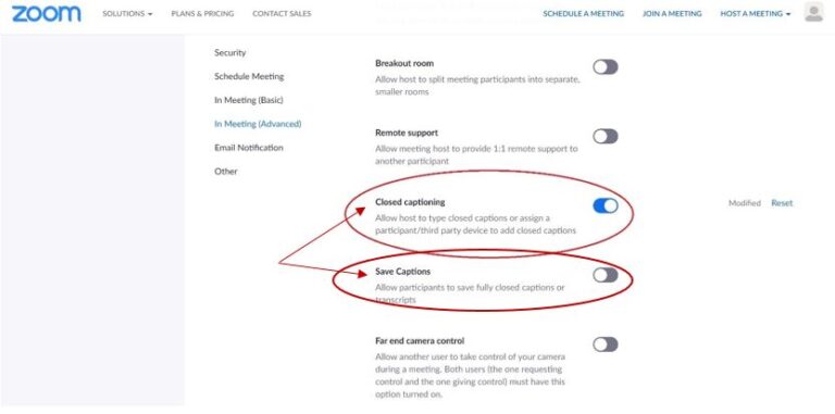 Zoom Instructions - Live Captioning | Maple Communications